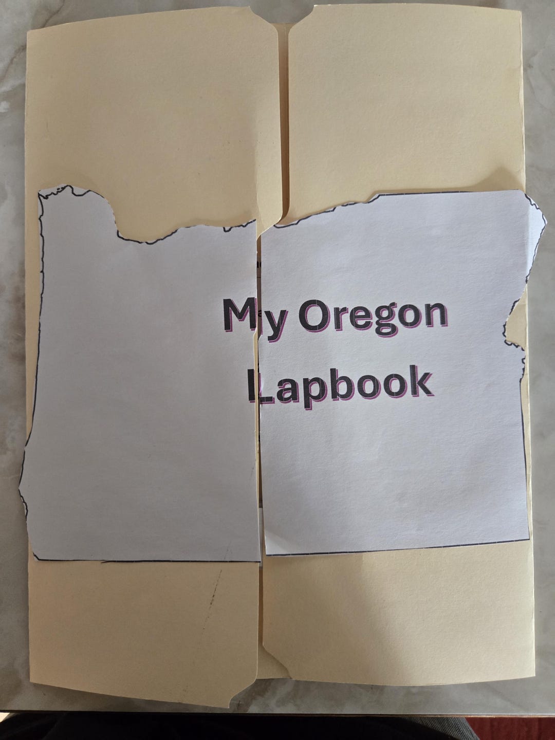 State of Oregon Lapbook - Etsy