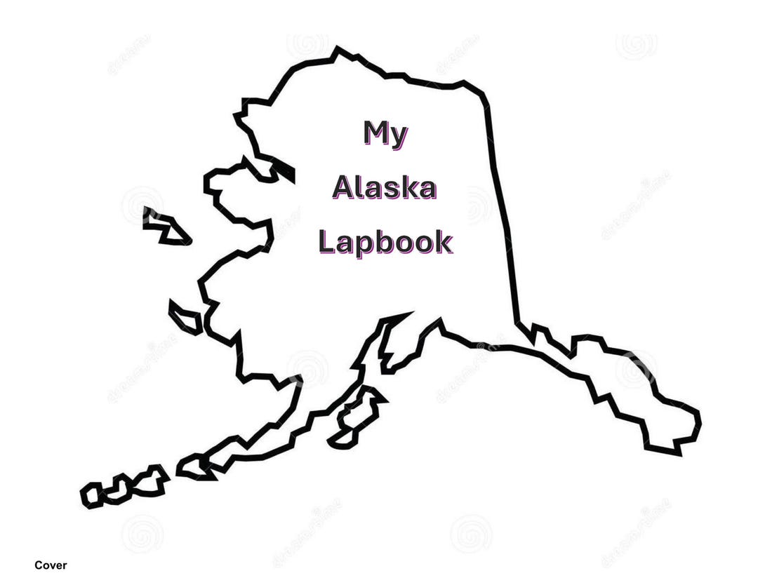 State of Alaska Lapbook - Etsy