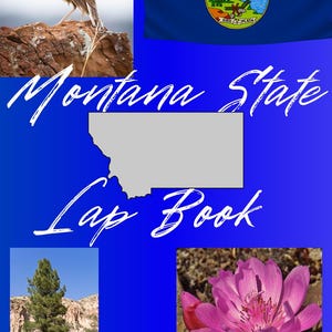 State of Montana Lapbook - Etsy