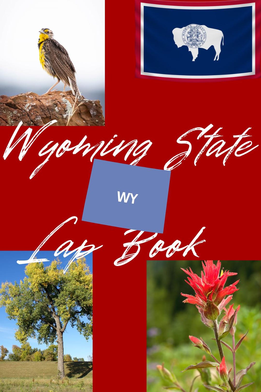 My State of Wyoming Lapbook - Etsy
