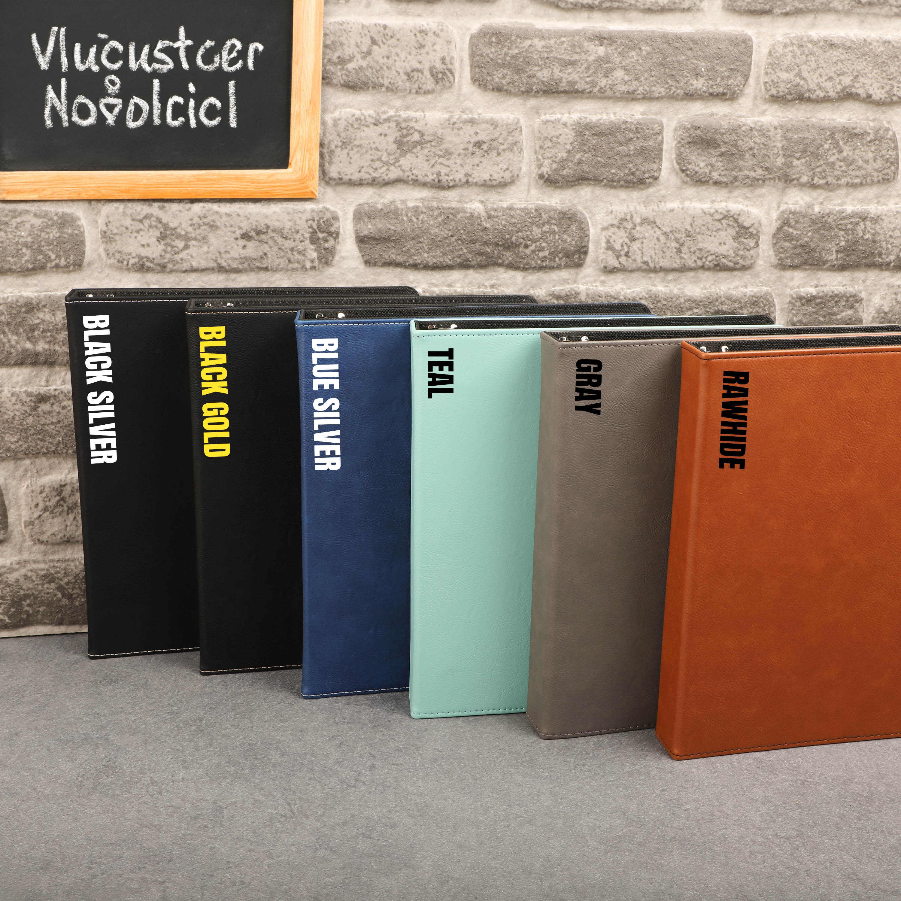 Personalized Leather Binder, Custom Leather Binder, Custom Wedding Gift ...