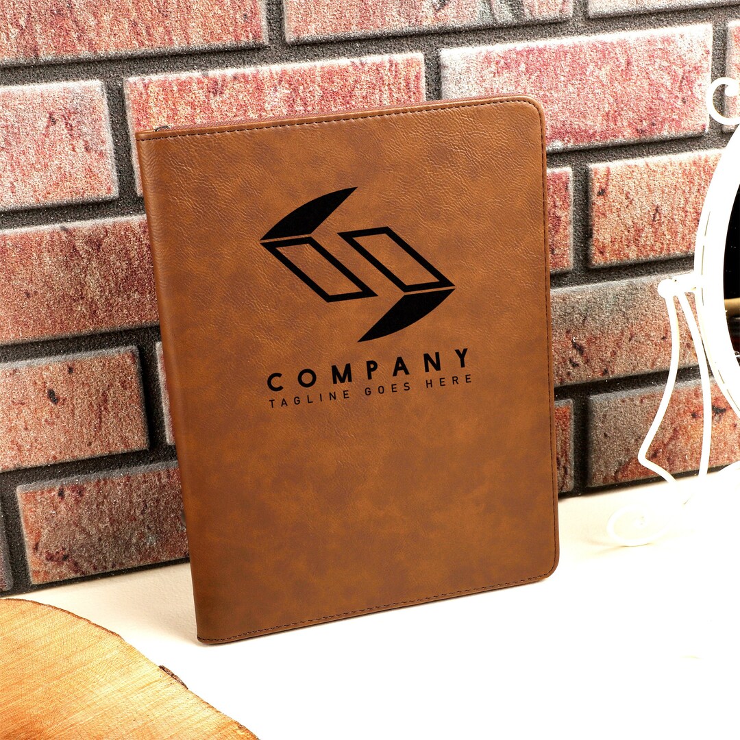 Custom Business Company Logo Zipper Portfolio, Custom Company Logo ...