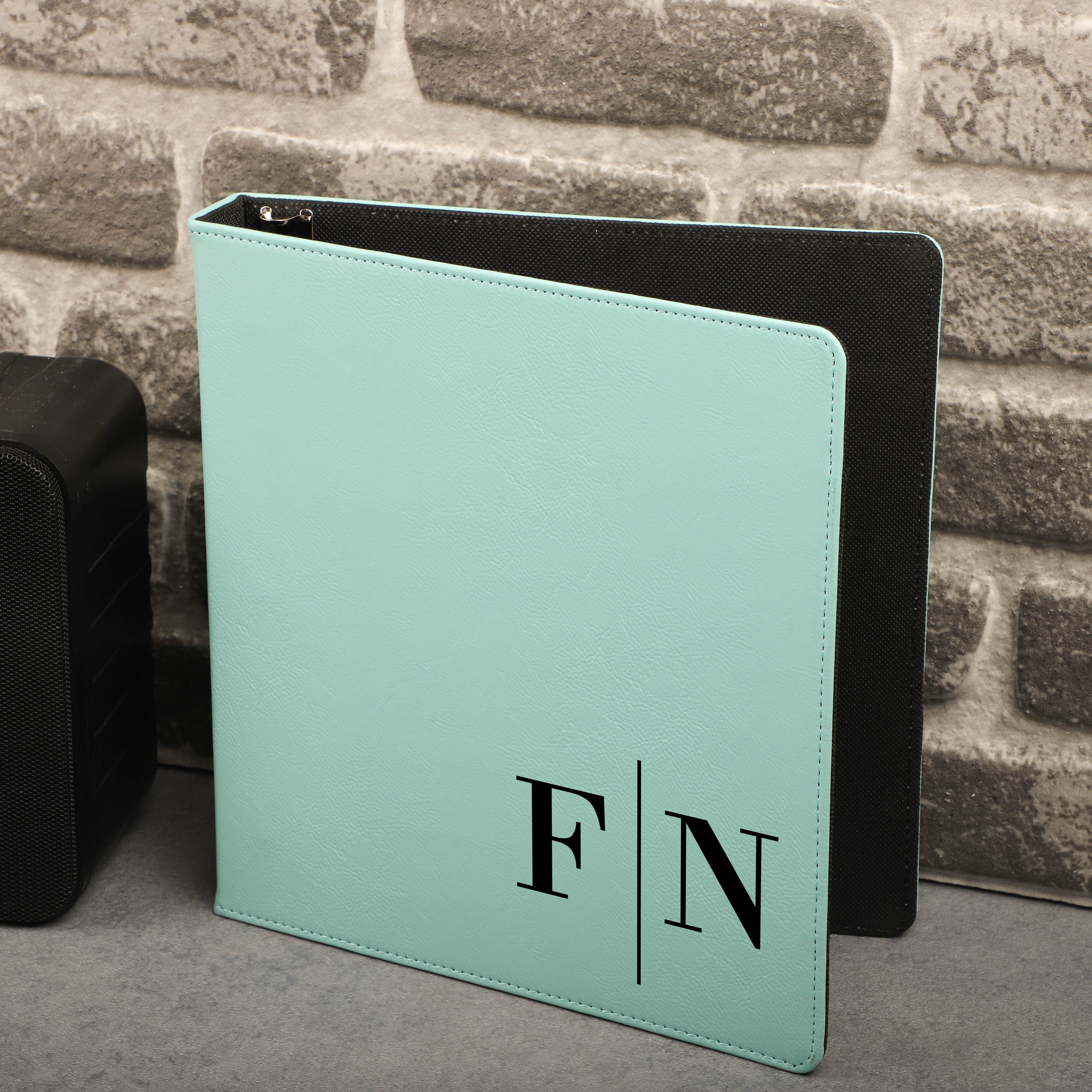 Personalized Leather Binder, Custom Leather Binder, Custom Wedding Gift ...