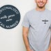 Personalized Airplane Tail Number T-shirt Aircraft Registration Tee ...