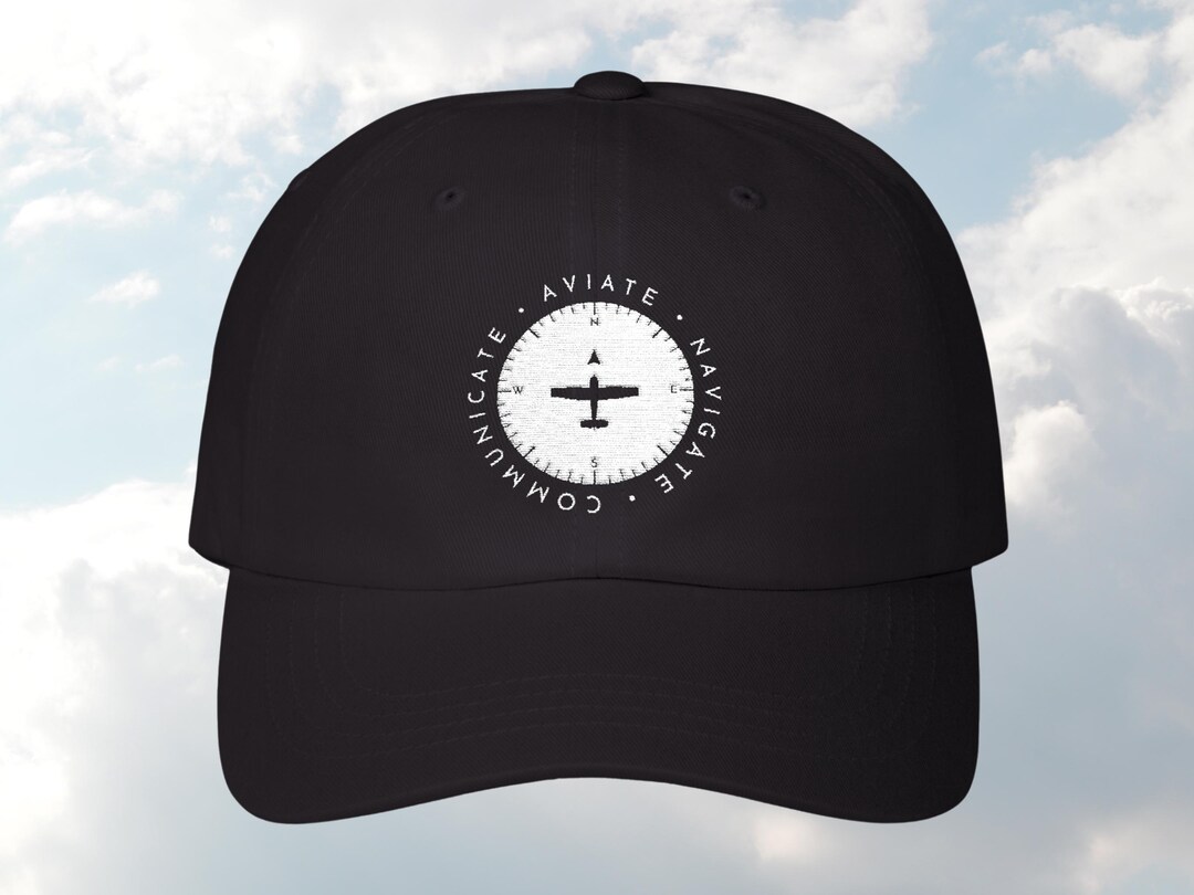 Pilot Hat With Aviation Design, Perfect Gift for Airplane Lovers ...