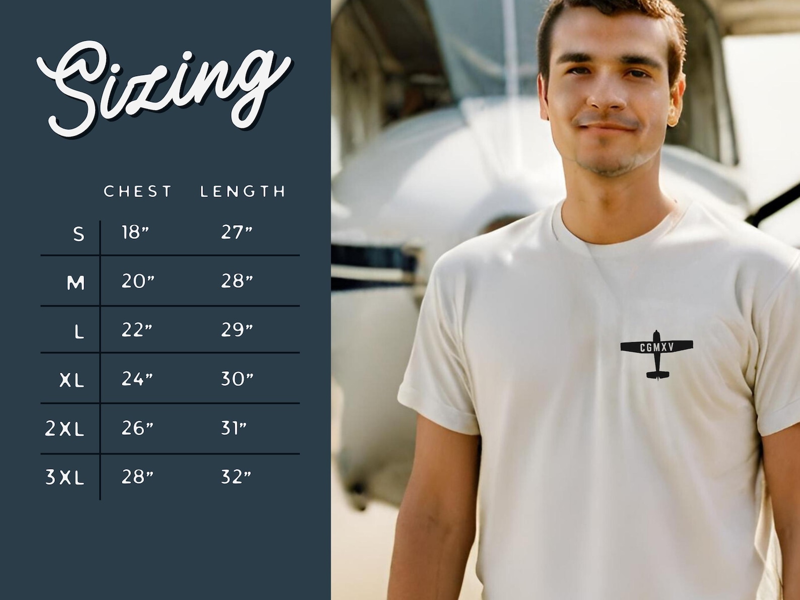 Personalized Airplane Tail Number T-shirt Aircraft Registration Tee ...