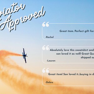Aviator Sweatshirt Gift for Pilot Aviate Navigate Communicate Heading ...