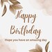 Happy Birthday Beige PNG File - Etsy