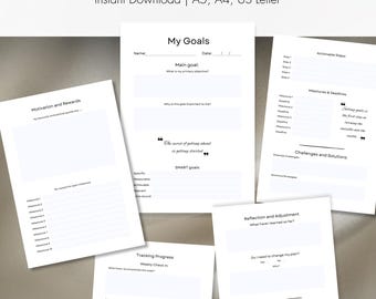 Printable Daily To-do List Template | Goal Setting | PDF | Habit ...