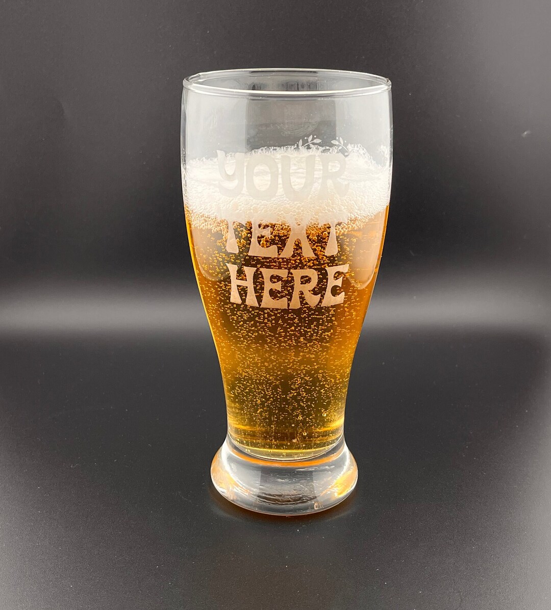 Personalized Pilsner Glasses, Custom Engraved Pilsner Glasses, Custom ...