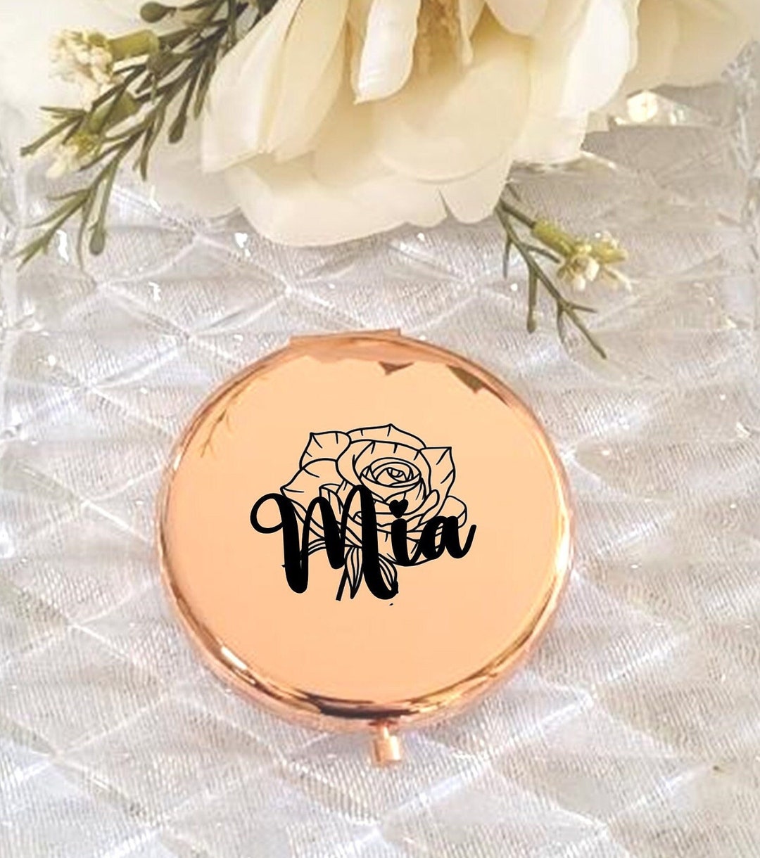 Engraved Compact Mirror, Personalized Gift for Daughter - Etsy