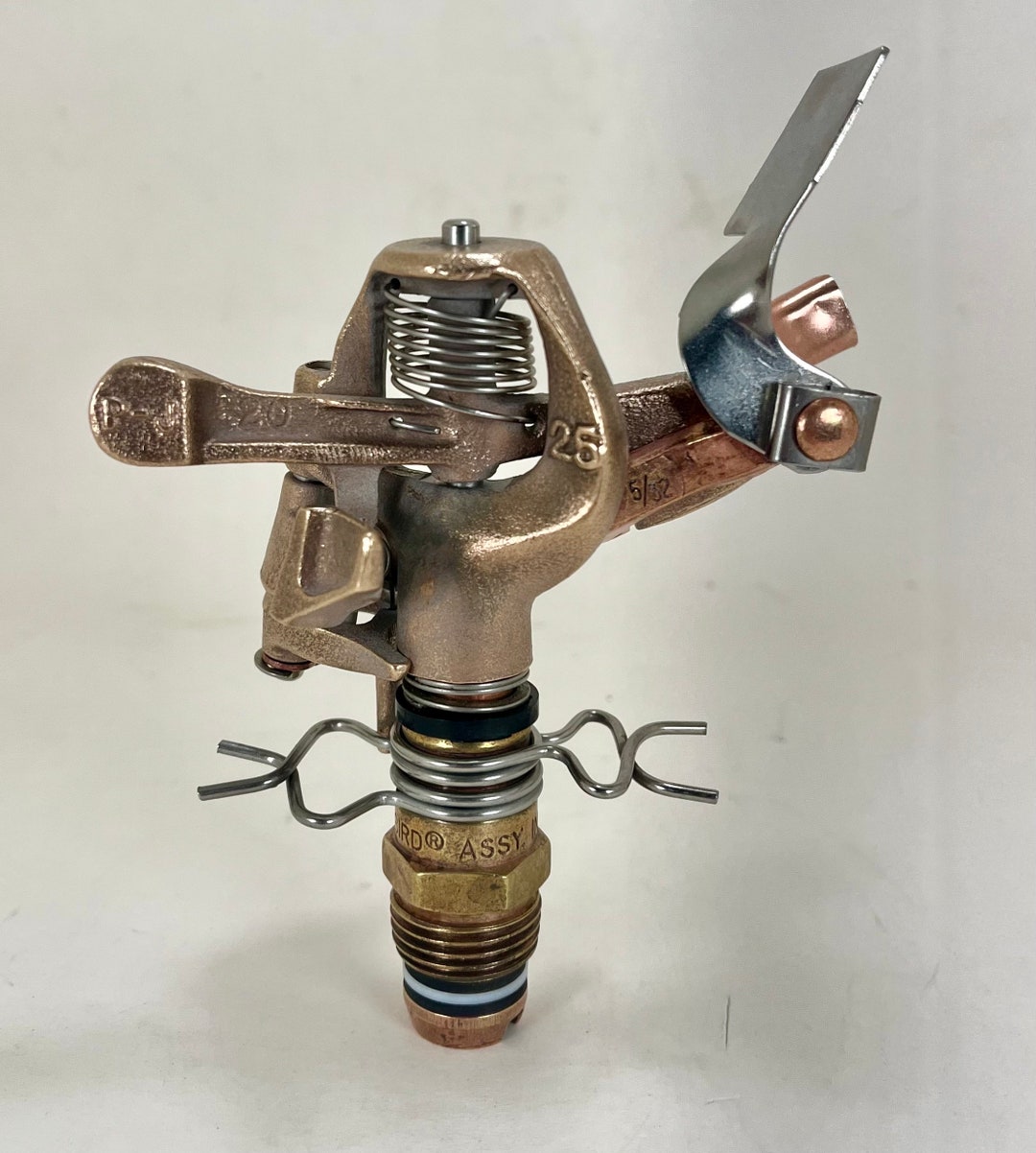 Professionally Rebuilt 1970's Rain Bird #25PJ Best 1/2" Brass Impact ...