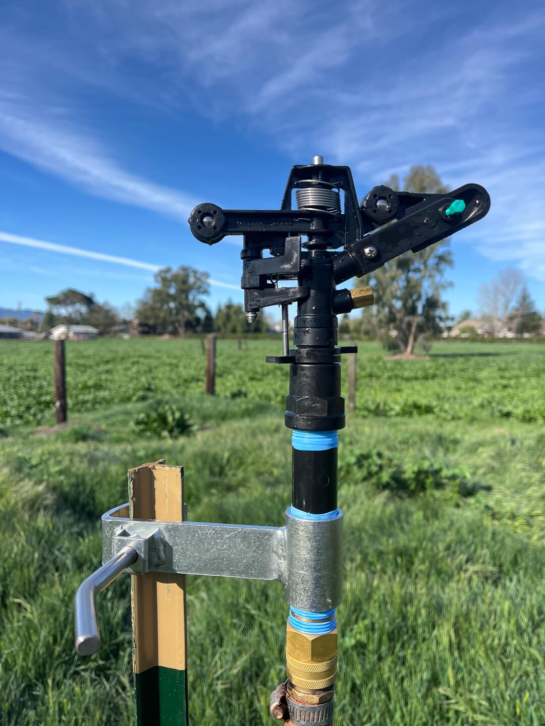 T-post Impact Sprinkler: 3/4" Adjustable VYRSA, Commercial Grade - Etsy ...