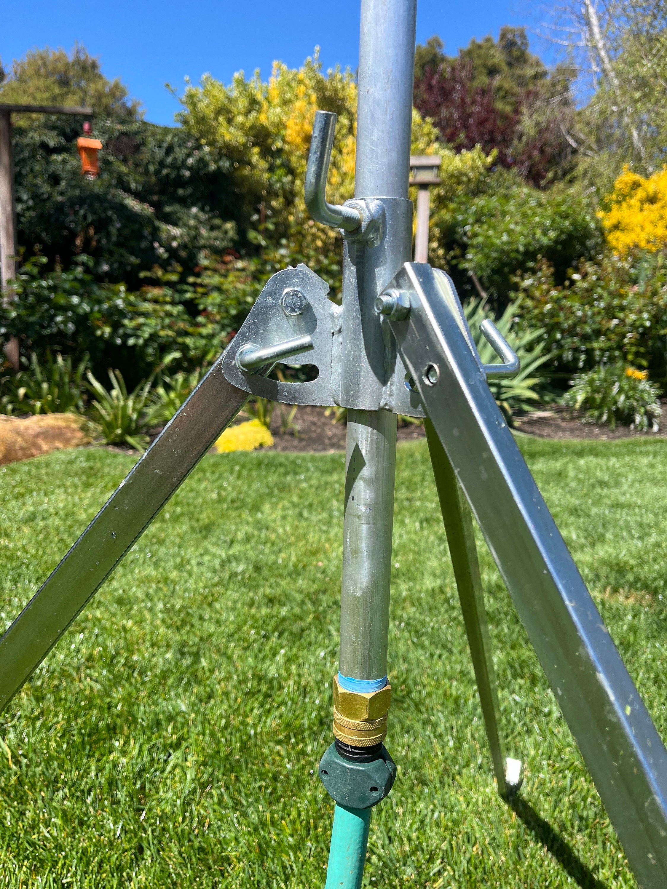 Heavy Duty Tripod Sprinkler Stand: VYRSA 80 Brass Impact Wobbler - Etsy