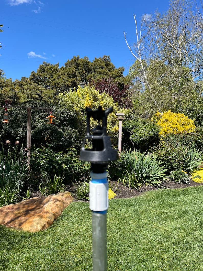 Heavy Duty Tripod Sprinkler Stand: VYRSA 80 Brass Impact Wobbler - Etsy