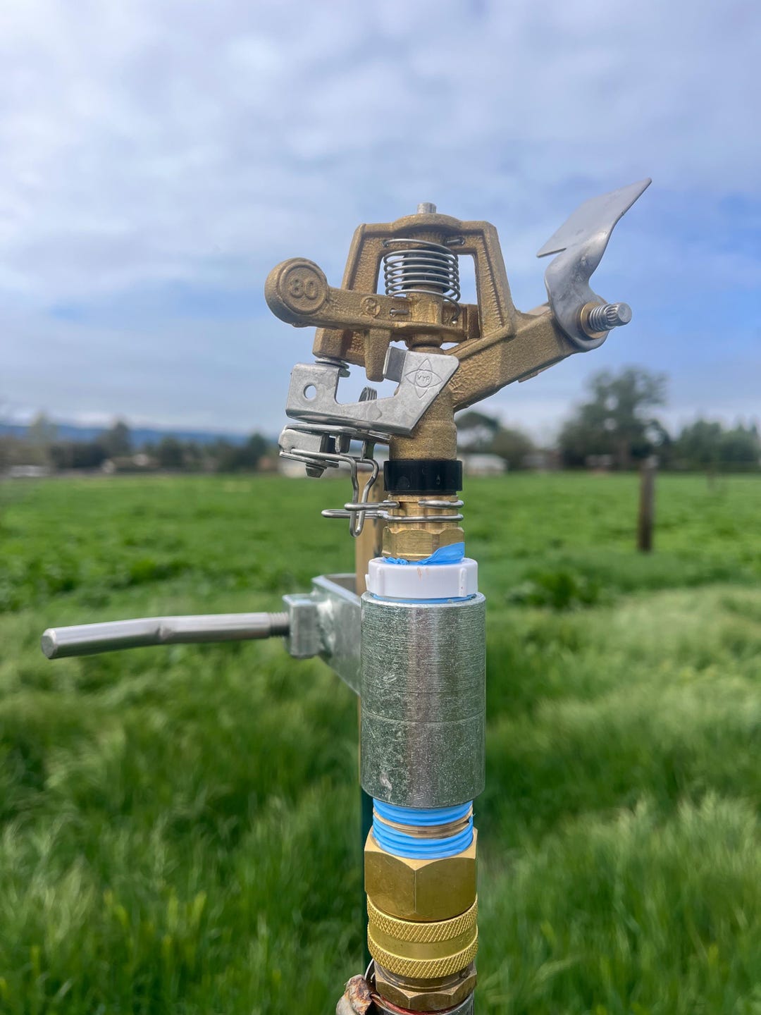 New Tpost Sprinkler Clamp W VYRSA 50 Great Quality Brass Impact ...