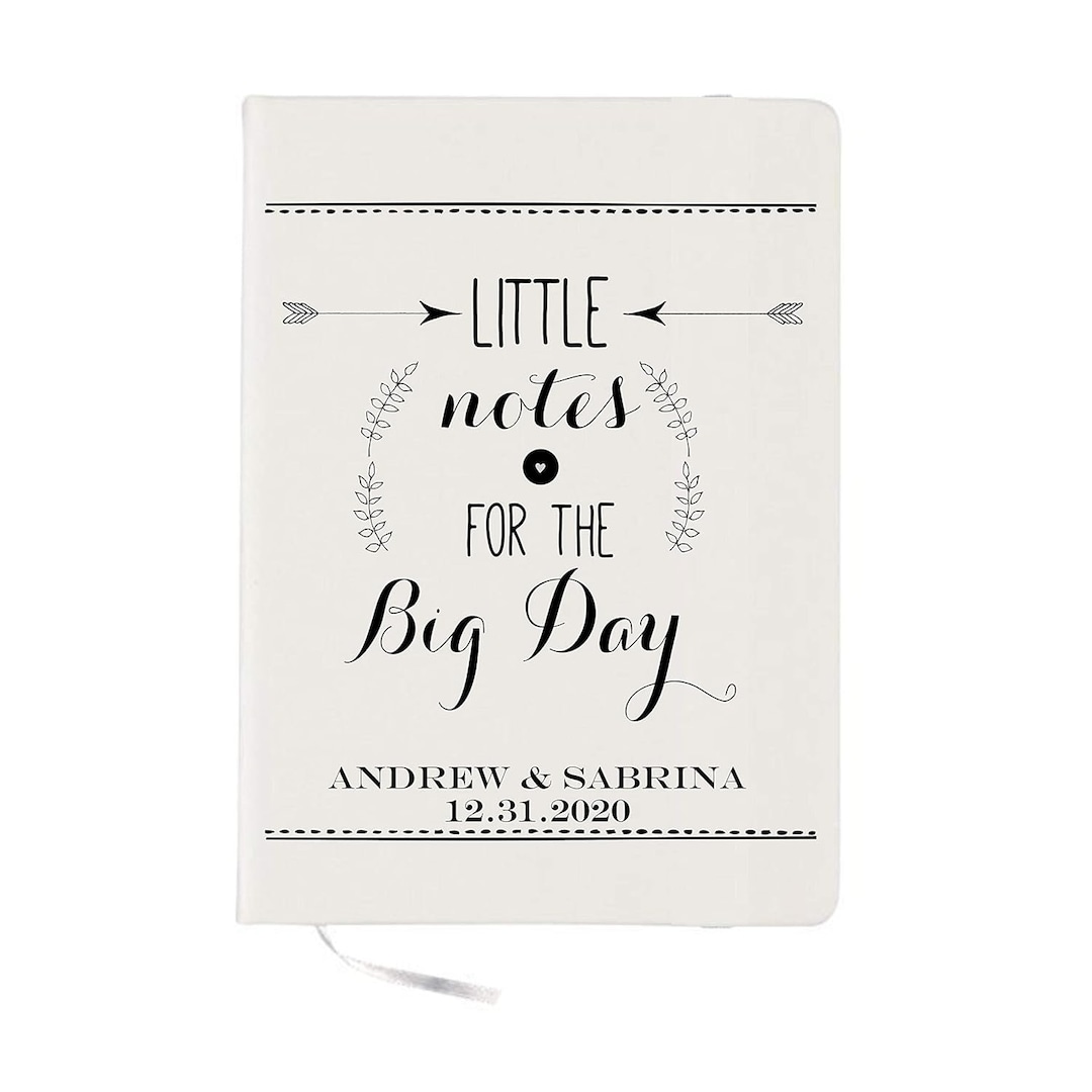 Wedding Notebook Little Notes for the Big Day Wedding Planning Notebook ...
