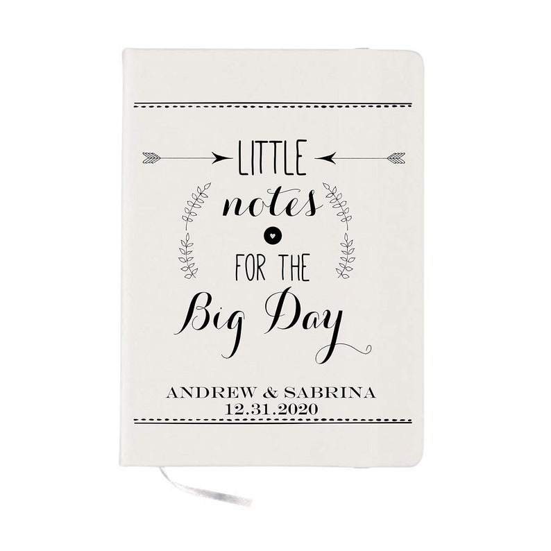 Wedding Notebook Little Notes for the Big Day Wedding Planning Notebook ...