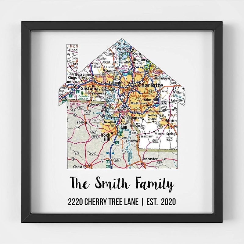 Established Home Maps - Etsy