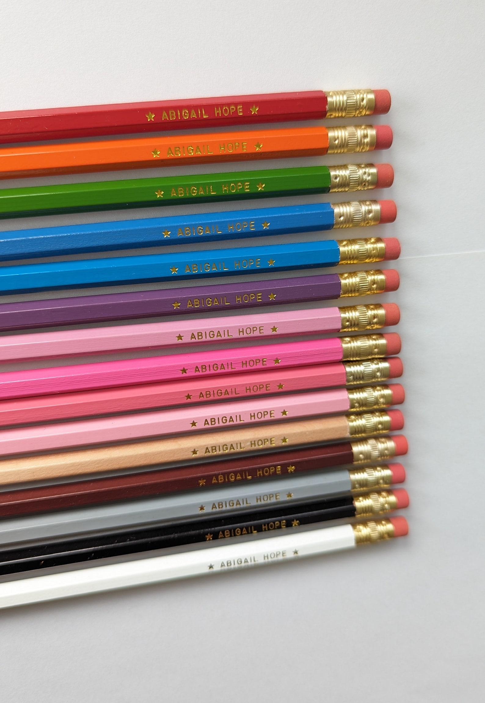 Personalized Pencils With Name Custom Student Pencils Back to School ...