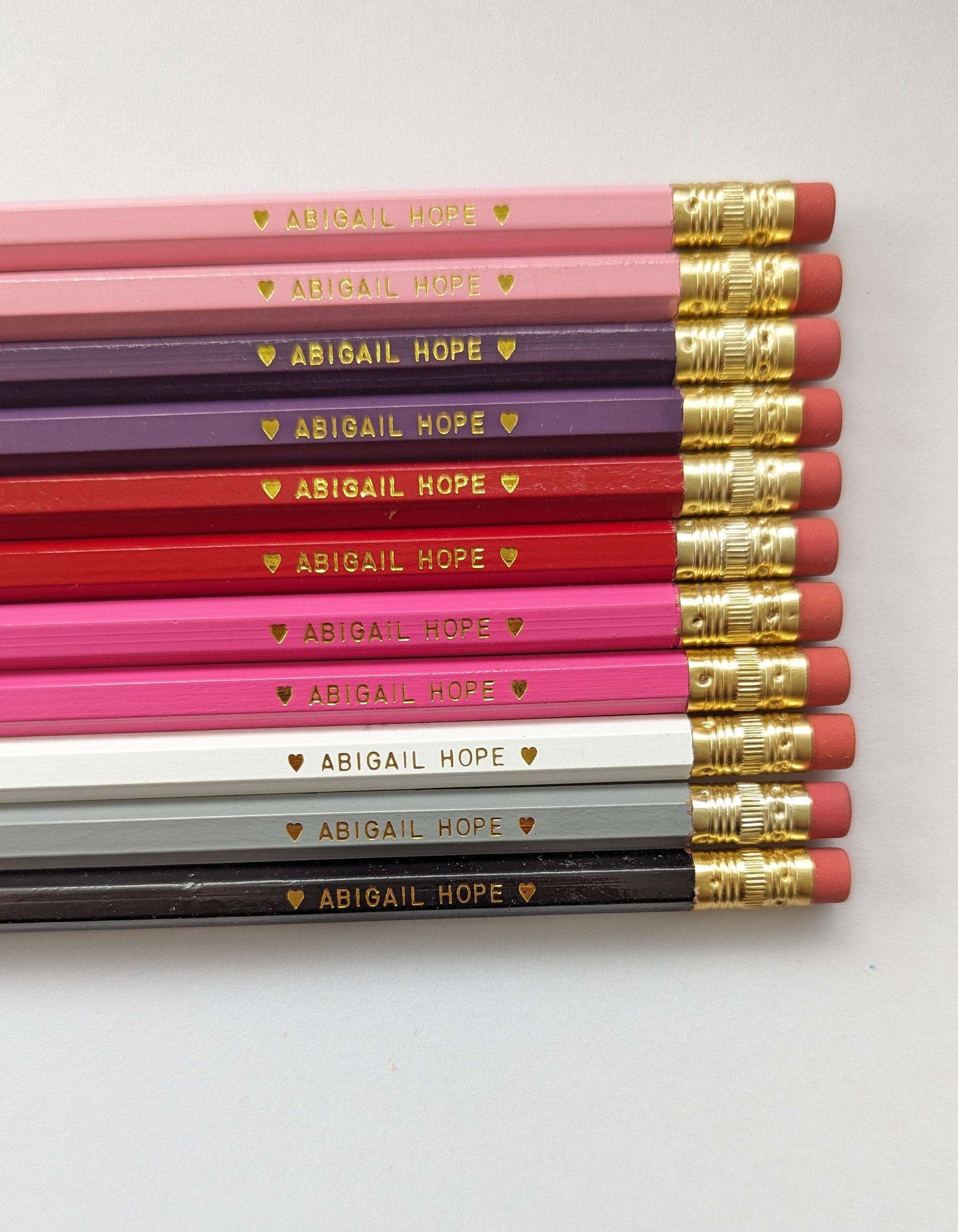 Personalized Pencils With Name Custom Student Pencils Back to School ...