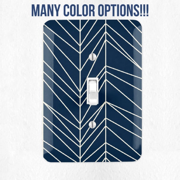 Mid Century Light Switch Plate - Etsy