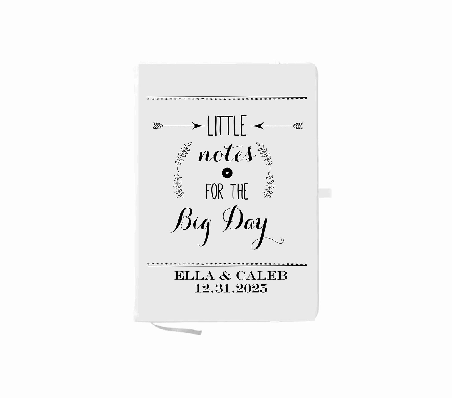 Wedding Notebook Little Notes for the Big Day Wedding Planning Notebook ...