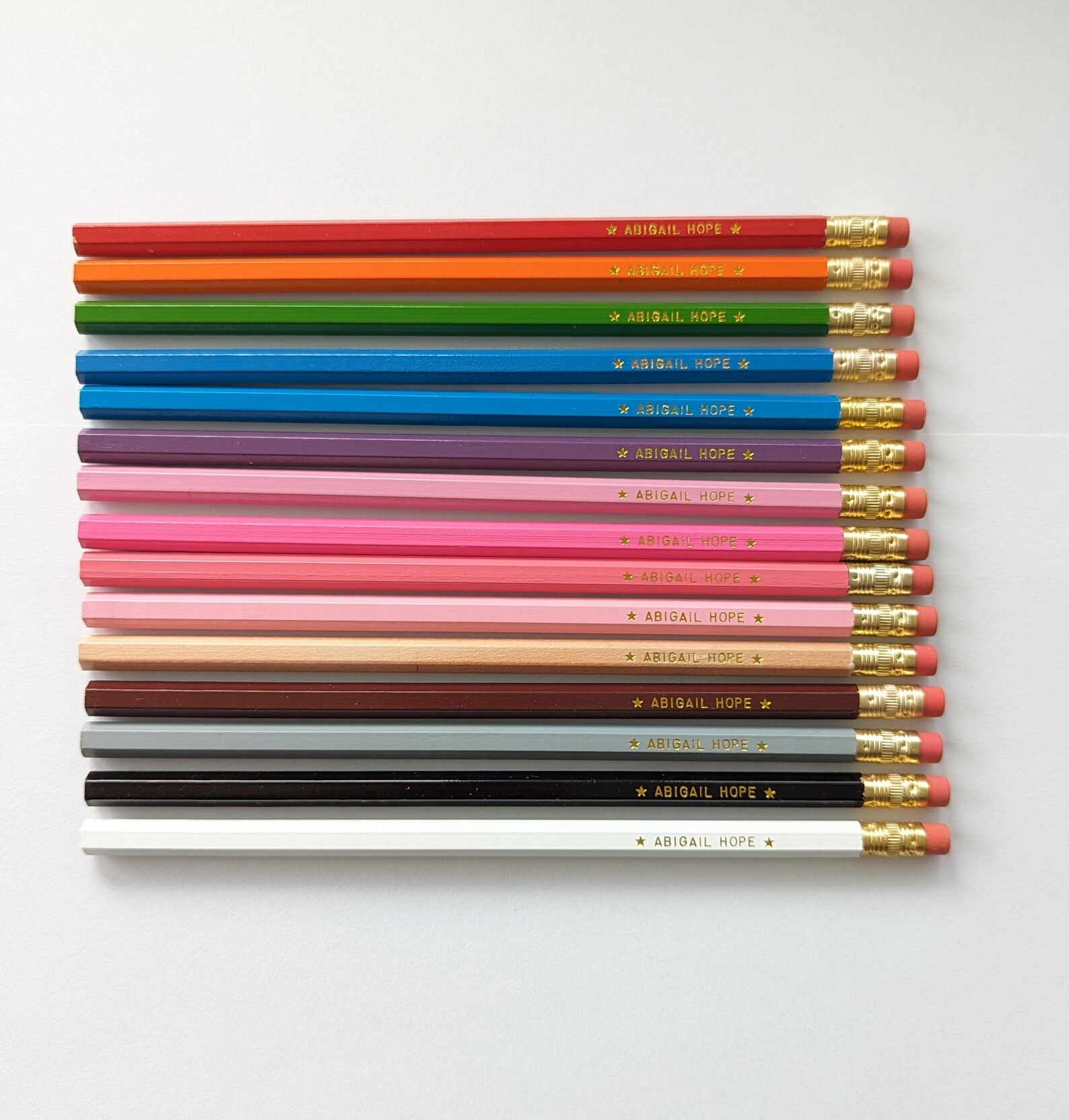 Personalized Pencils With Name Custom Student Pencils Back to School ...