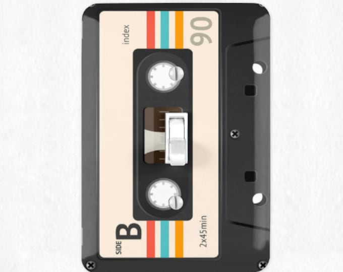 Retro Mix Tape Cassette Switch Plate Cover Mix Tape Light Switch Wall ...