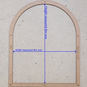 Rounded Arch Layout Frames - Etsy