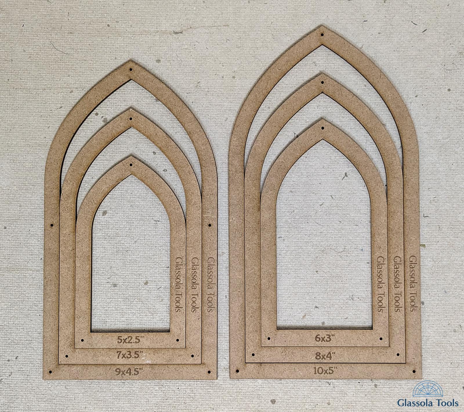 Pointed Arch Window Layout Frame - Etsy