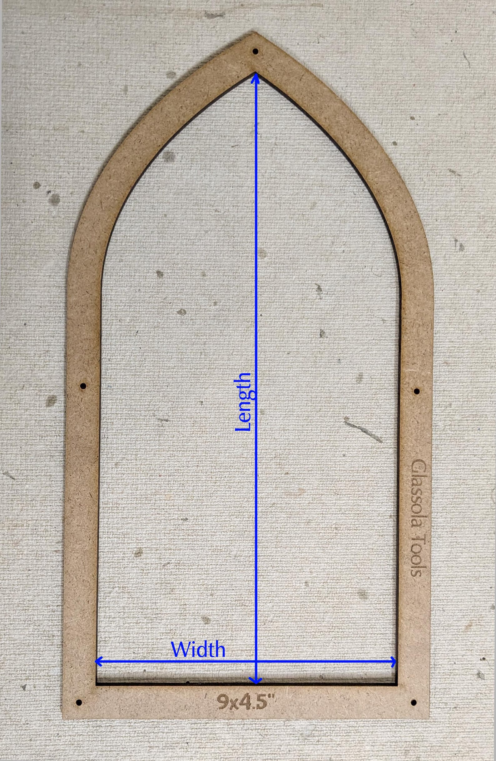 Pointed Arch Window Layout Frame - Etsy