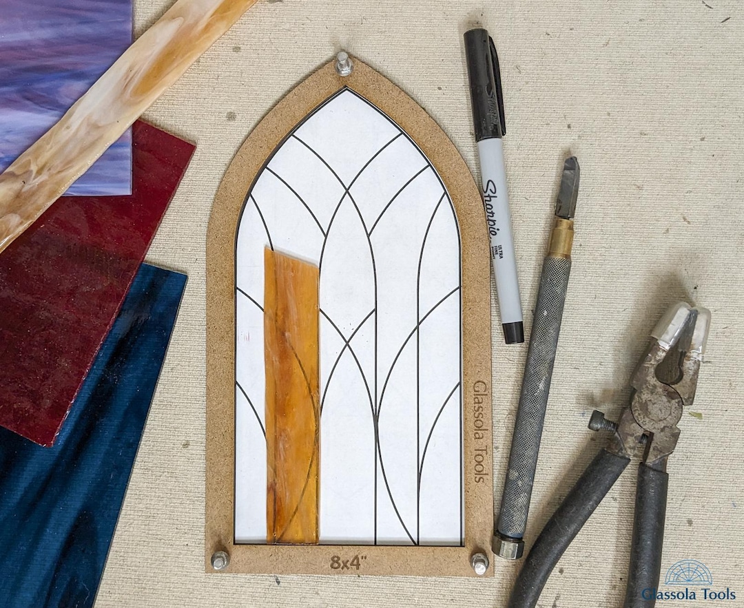 Pointed Arch Window Layout Frame - Etsy