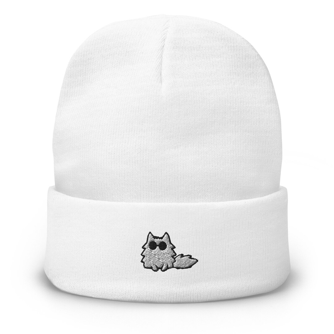 Embroidered Anime Hat GOJO, Cat, Gege Akutami, Minimalist, Suguru Geto ...