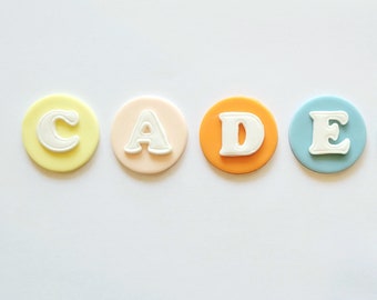Fondant Name - Etsy