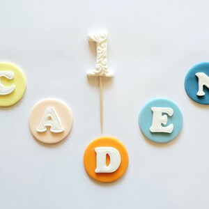 Blue Dog Fondant Rainbow Cake Topper - Etsy