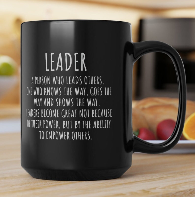 Leadership Mug for Boss Gift for Manager Boss's Day Promotion Gift for ...