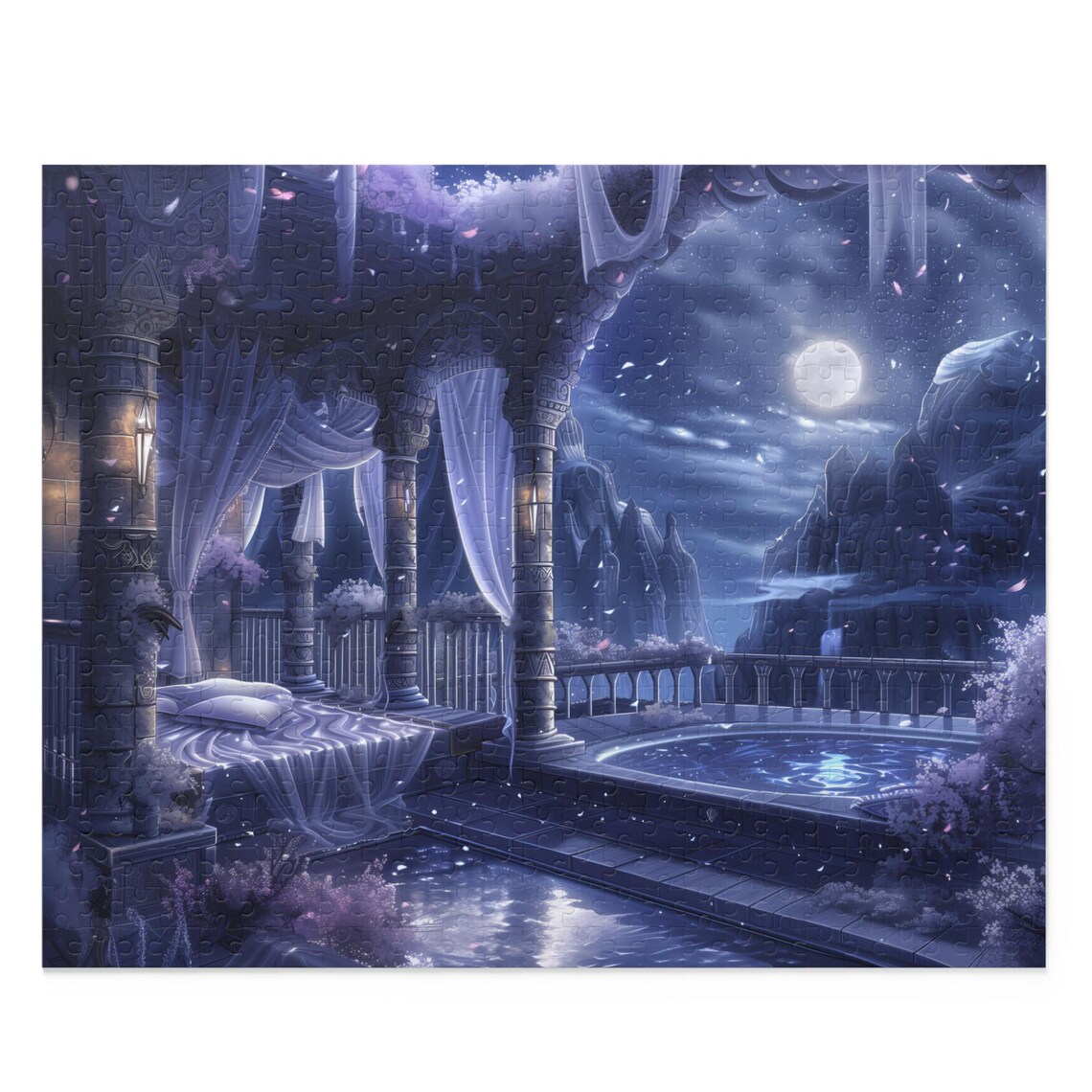 ACOTAR Moonstone Palace Puzzle - Etsy