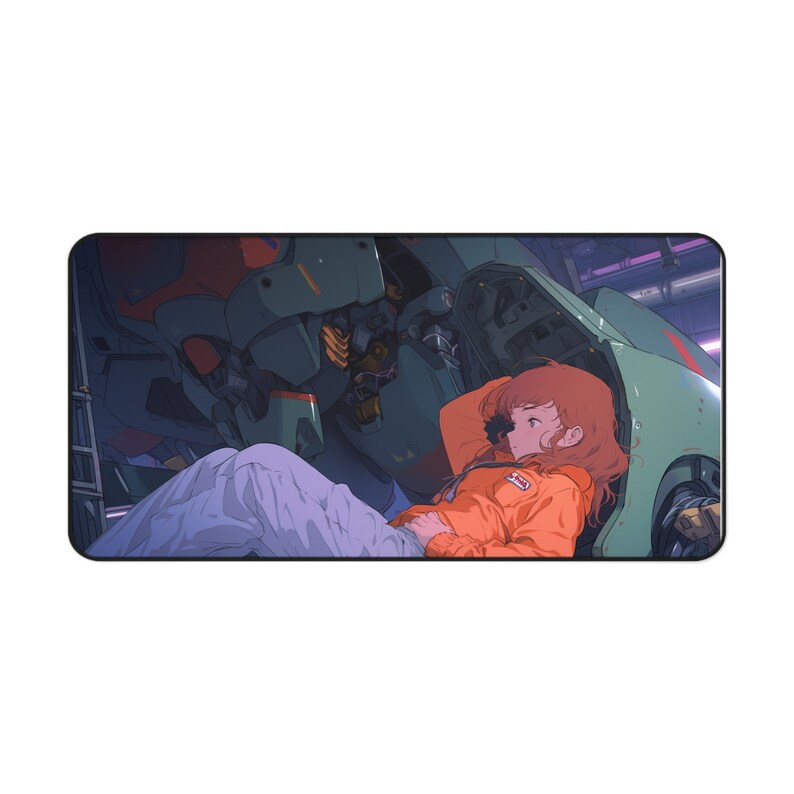 Anime Girl Mech Rest Desk Mat - Etsy