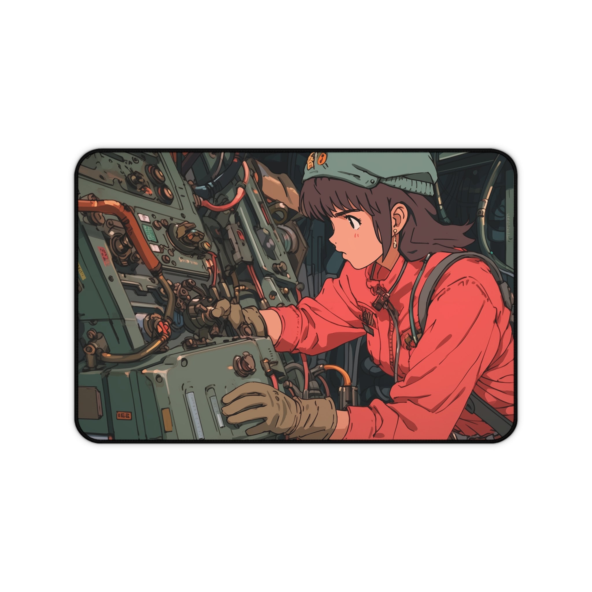 Anime Girl Mech Repair Desk Mat - Etsy
