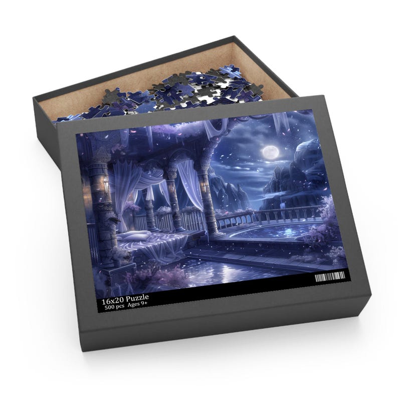 ACOTAR Moonstone Palace Puzzle - Etsy