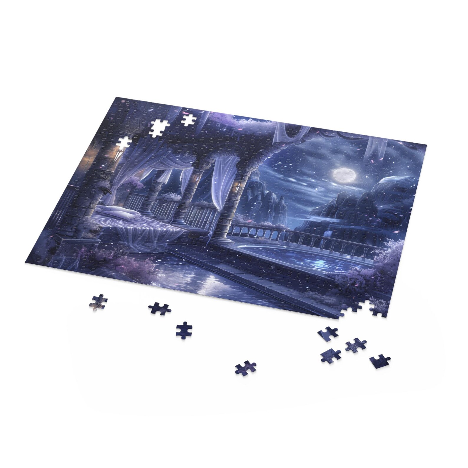 ACOTAR Moonstone Palace Puzzle - Etsy