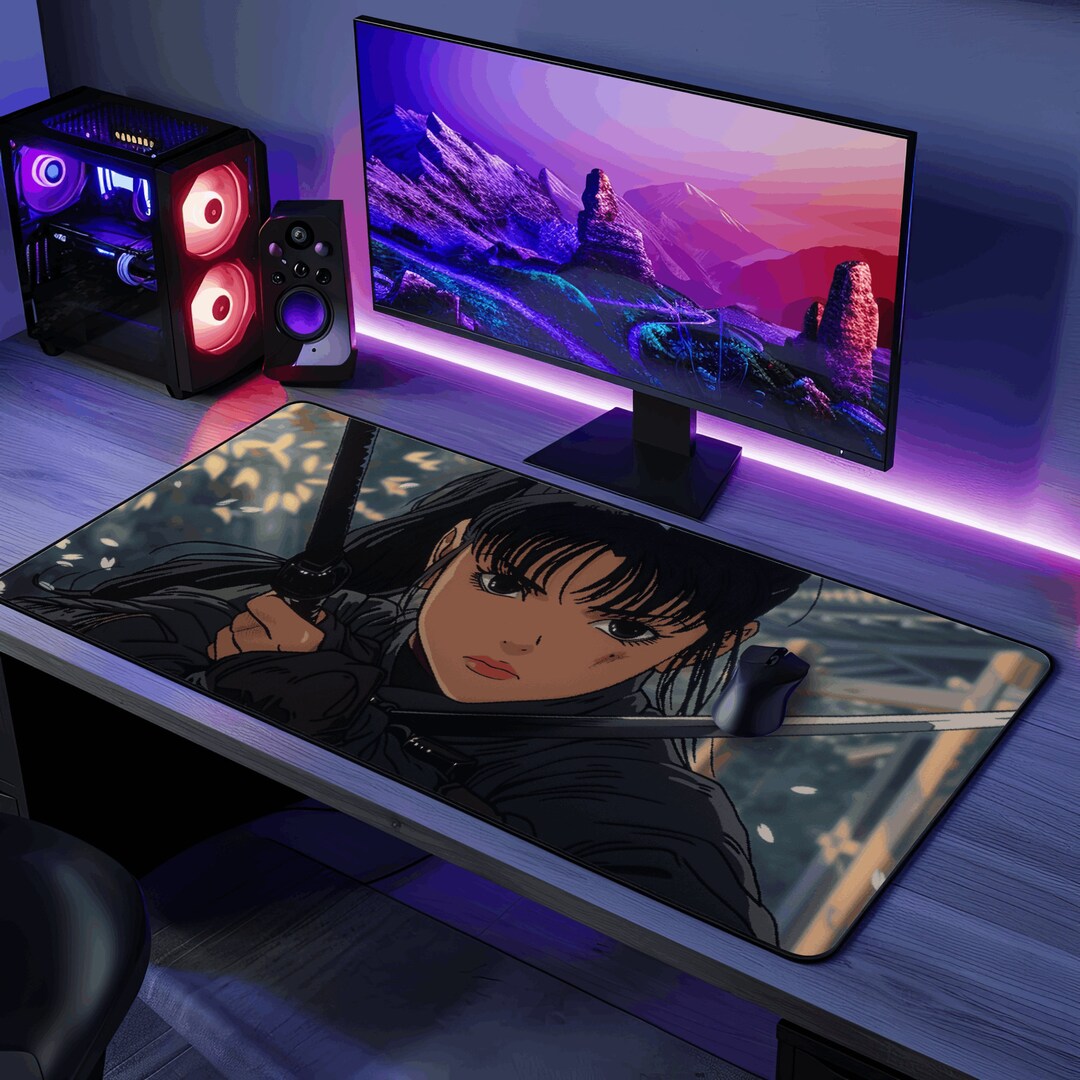 Anime Village Ninja Desk Mat - Etsy