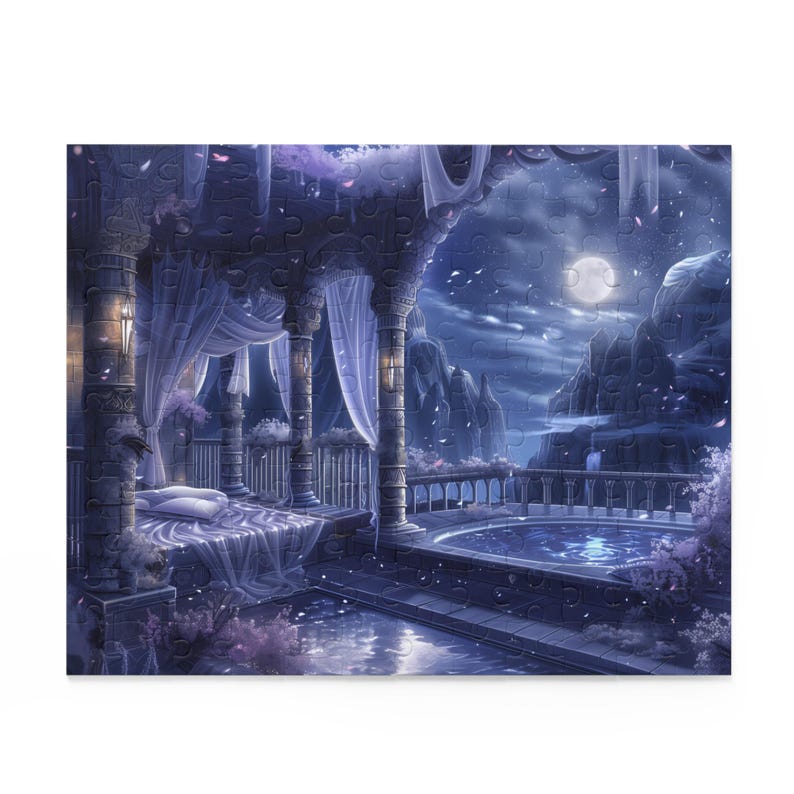 ACOTAR Moonstone Palace Puzzle - Etsy