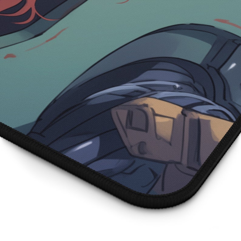 Anime Girl Mech Rest Desk Mat - Etsy