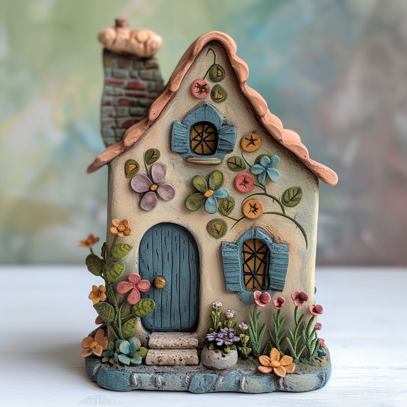 Clay Miniature Townhouses for Stylish Living - Etsy