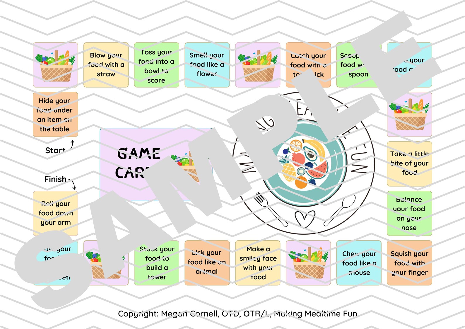 Food Play Boardgames: Making Mealtime Fun Game for Picky Eaters ...