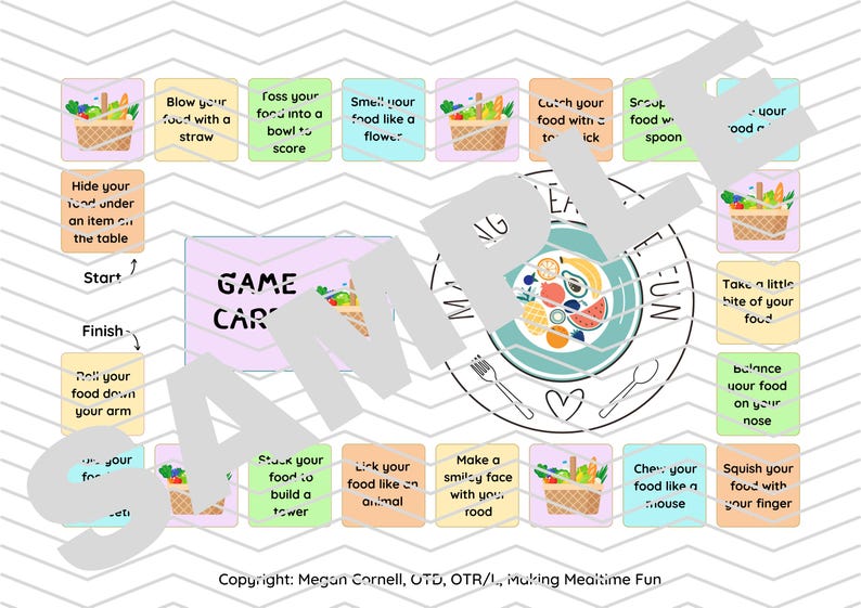Food Play Boardgames: Making Mealtime Fun Game for Picky Eaters ...