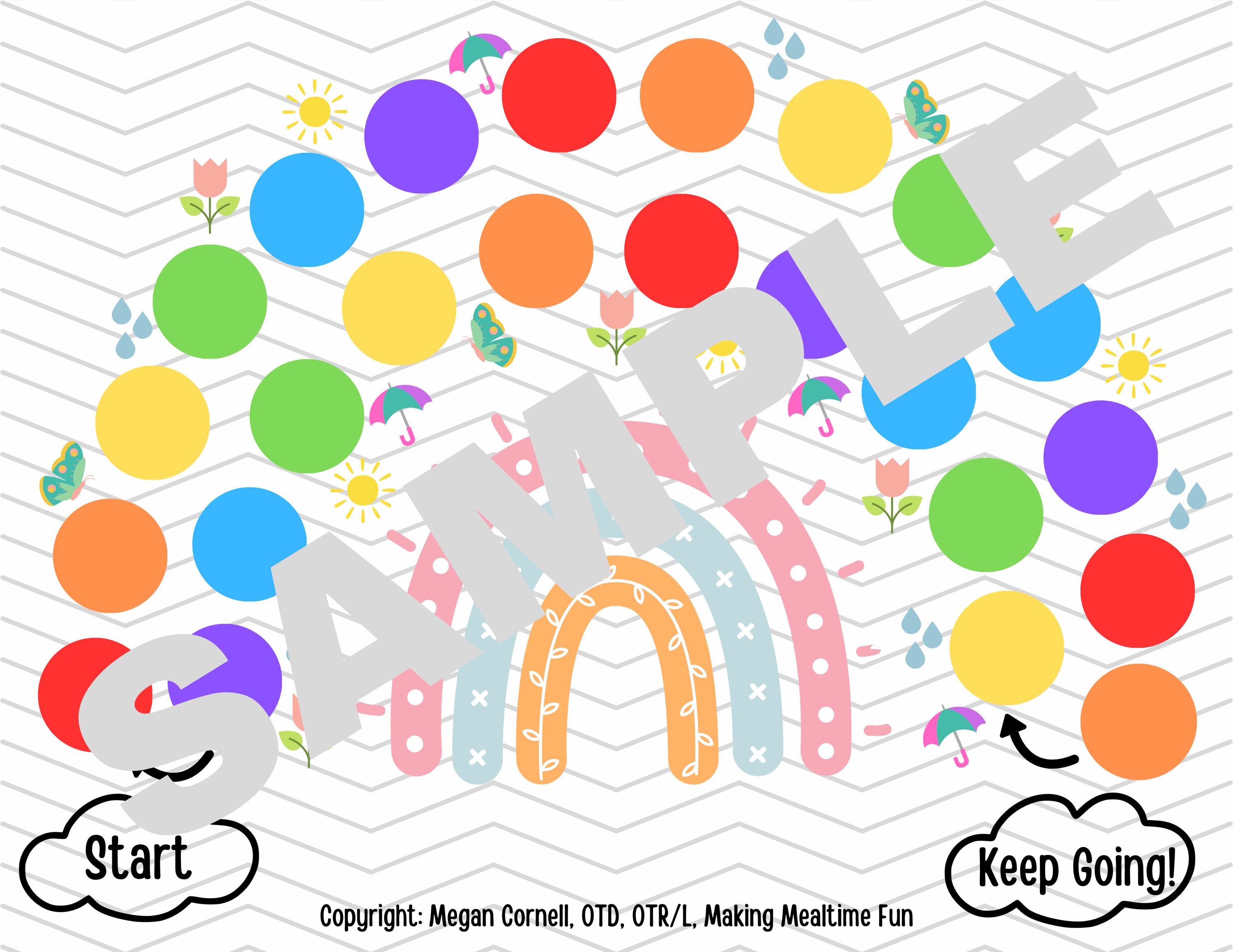 Making Mealtime Fun Boardgames - Chutes and Ladders, Taste the Rainbow ...