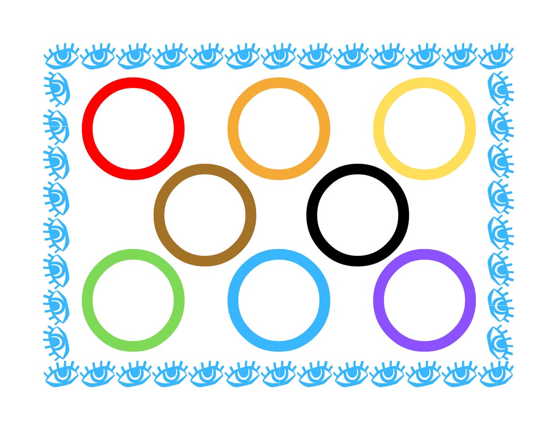 Five Senses Snack Mats: Fun Mealtime Placemats (printable) - Etsy